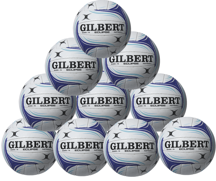 Gilbert Eclipse Netball Ten Pack — Martin Berrill Sports