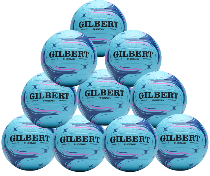 Gilbert Phoenix Netball Ten Pack — Martin Berrill Sports