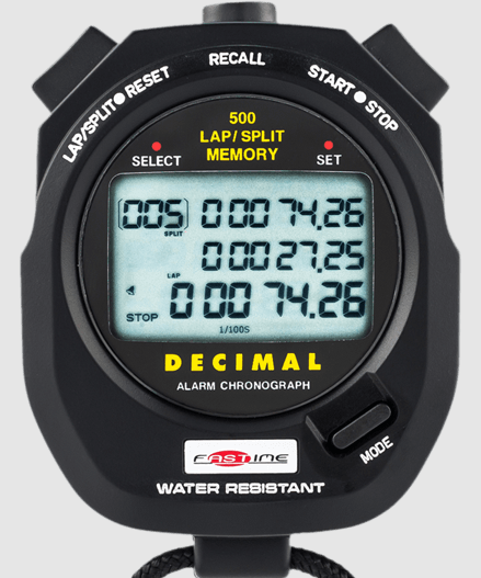 Fastime 500DM Stopwatch — Martin Berrill Sports